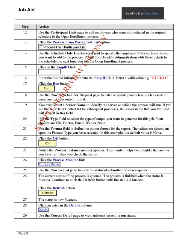 Job Aid Sample Benefits 91 | PDF