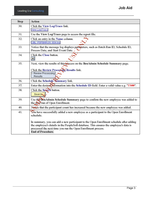 Job Aid Sample Benefits 91 | PDF