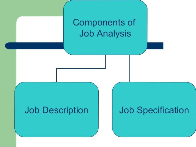 Job analysis