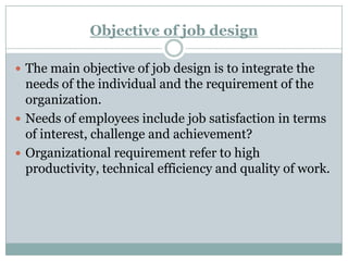 Job analysis | PPT