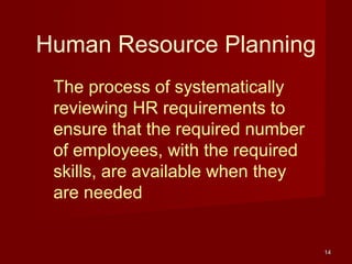 Job analysis & HR Planning- Sem Shaikh | PPT