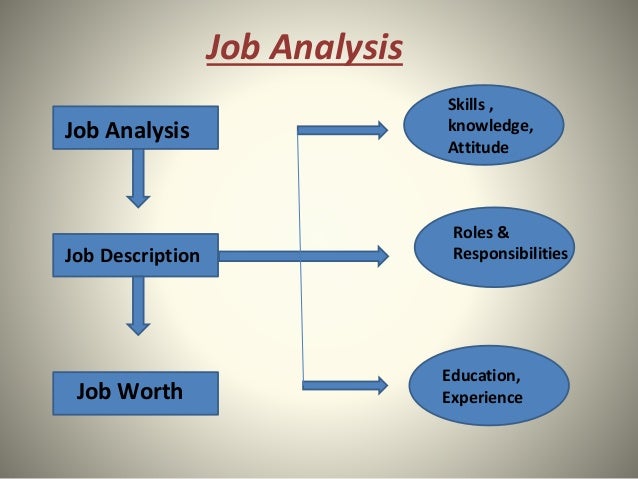 Job analysis and design