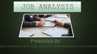 Job Analysis- PowerPoint Presentation | PPTX