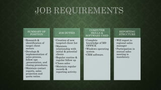 Job Analysis- PowerPoint Presentation | PPTX