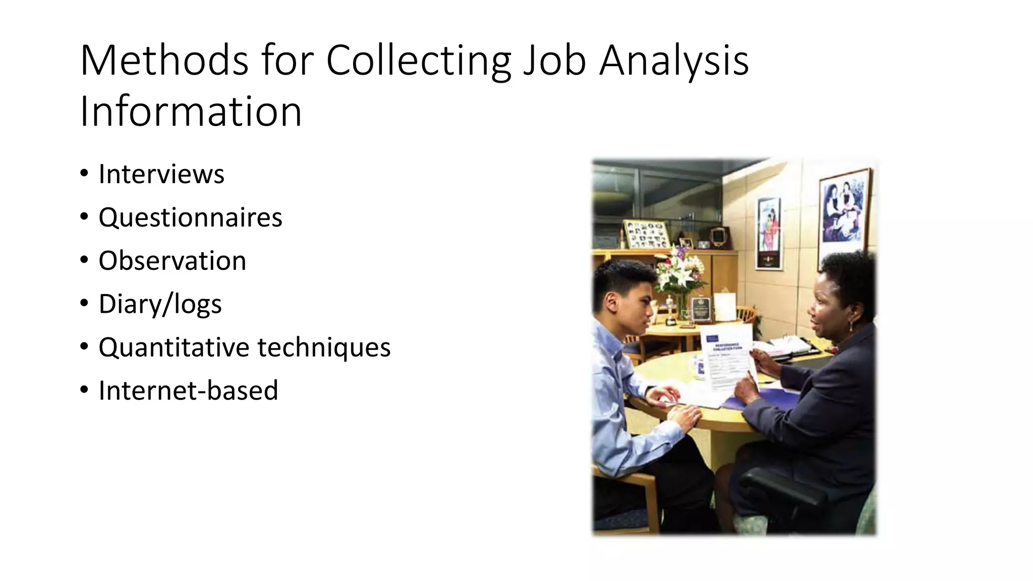 Job analysis | PPT