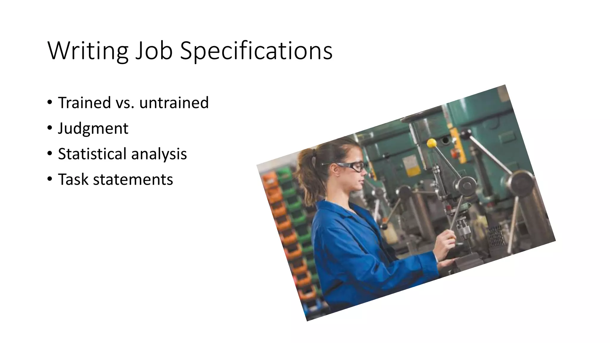 Job Analysis PPT job-analysis-ppt
