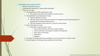 Job analysis | PPT