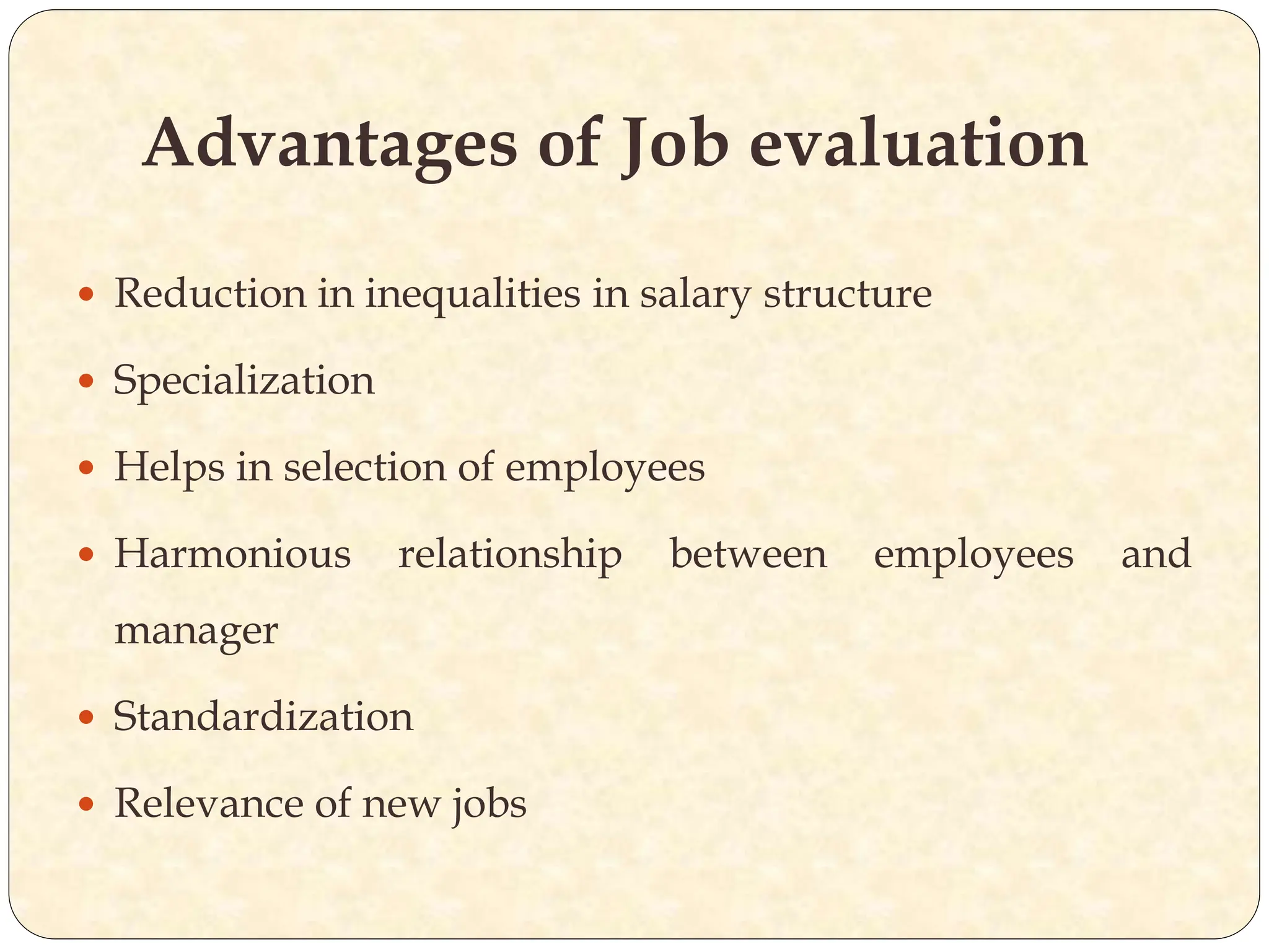 JOB ANALYSIS ppt for management students | PPTX