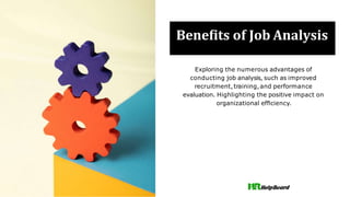What is Job Analysis in HRM, Meaning, Definition | PPT