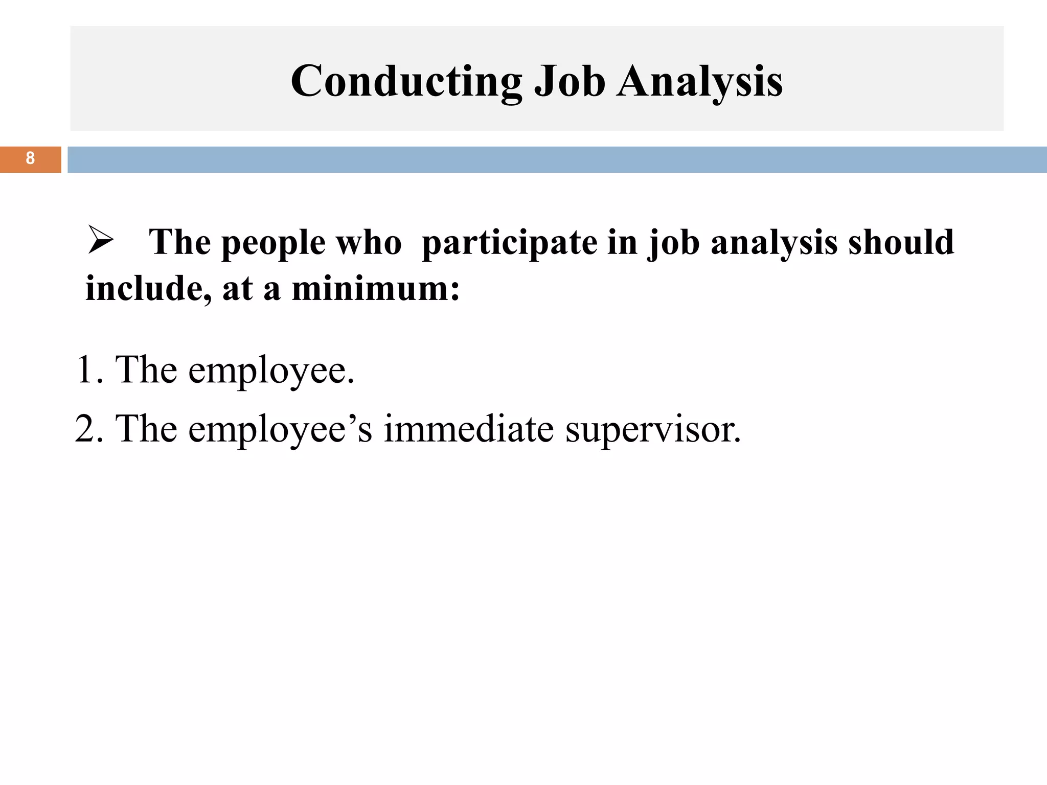 Job analysis hr tool | PPT