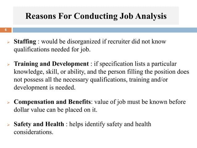 Job analysis hr tool | PPT