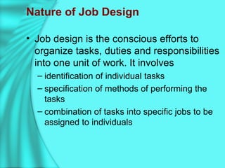 Job analysis - Unitedworld School of Business | PPT