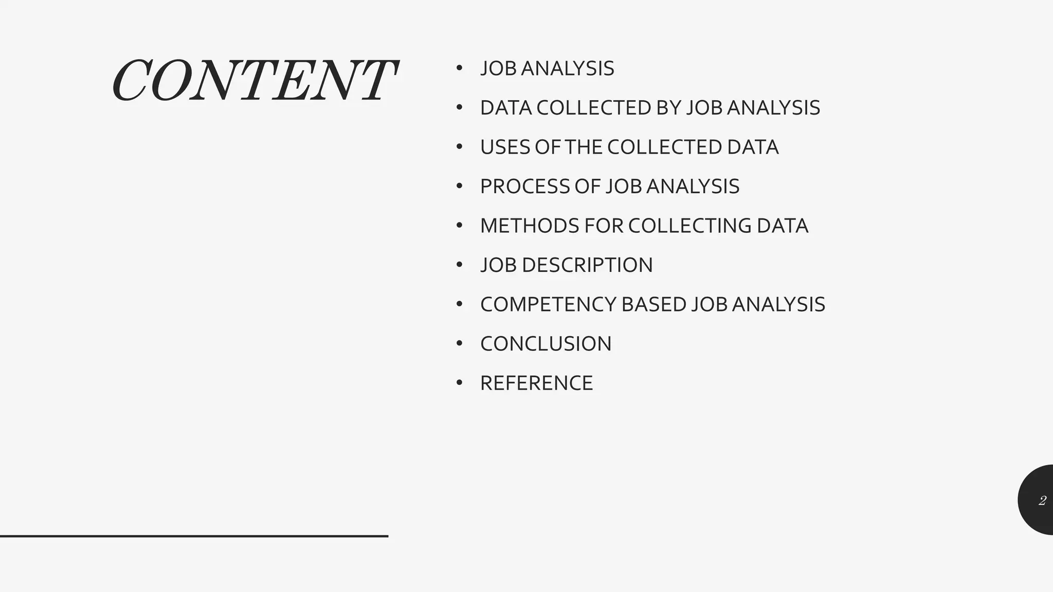 Job analysis and job description | PPT