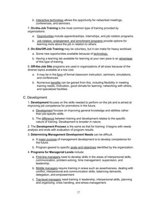 Job analysis and training | PDF