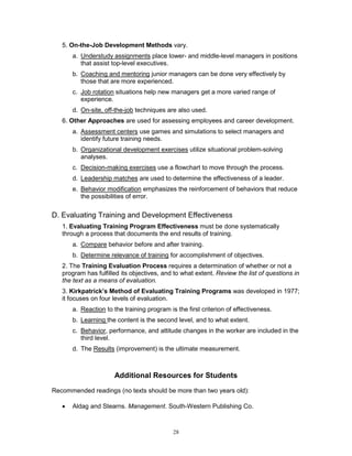 Job analysis and training | PDF