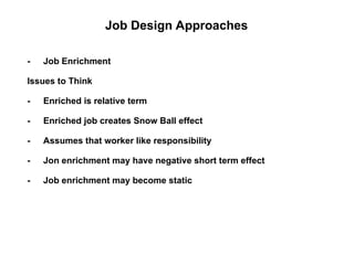 JOB ANALYSIS DESIGN in human resource management | PPT