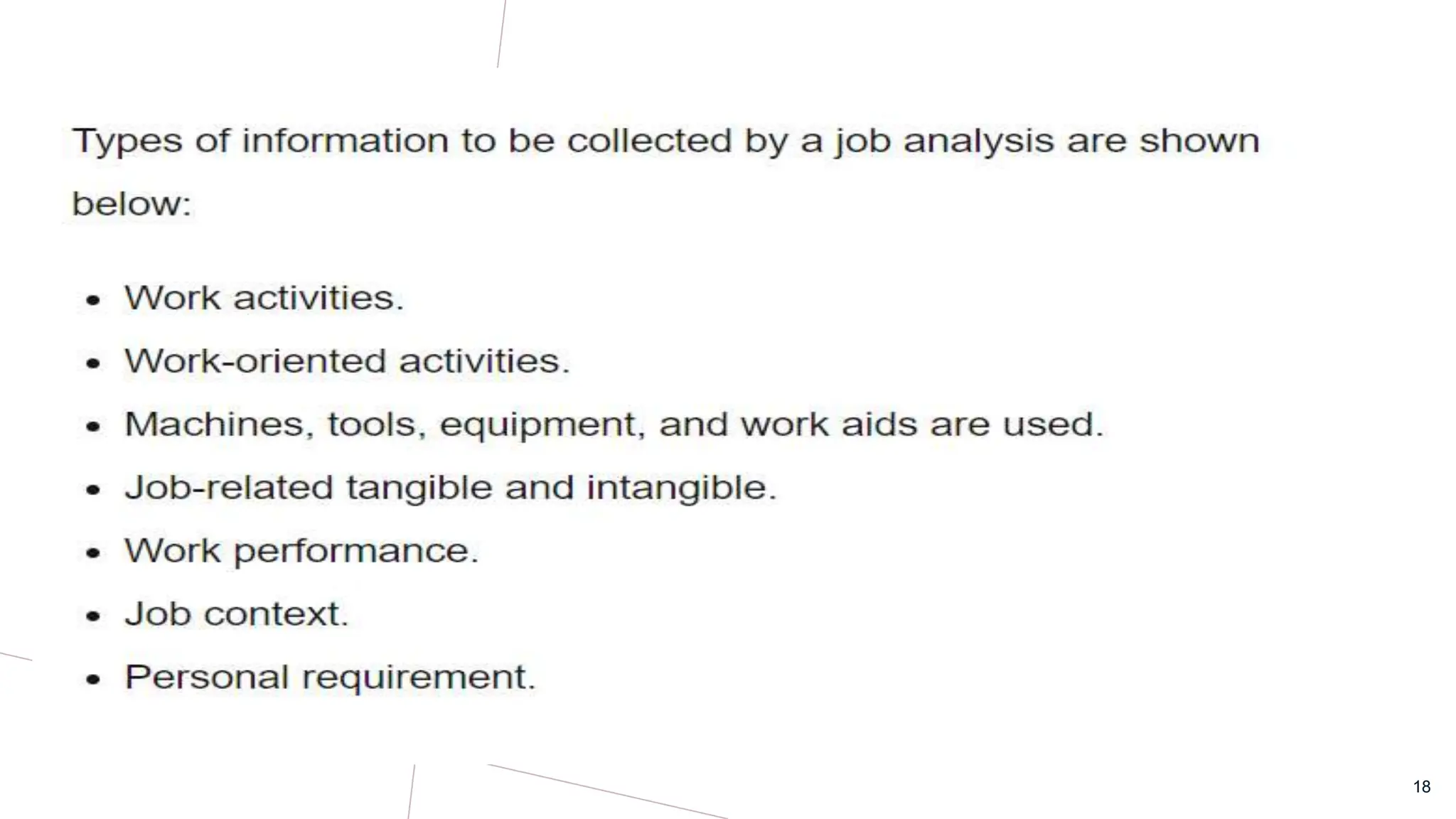 Job analysis, Design, specification description and evaluation.pptx
