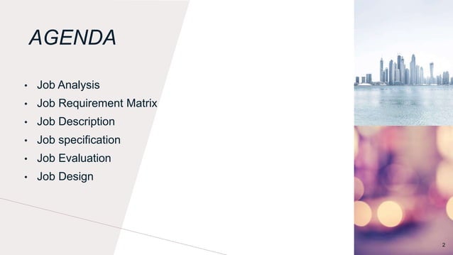 Job analysis, Design, specification description and evaluation.pptx