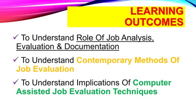 Job Analysis, Evaluation & Documentation.pptx