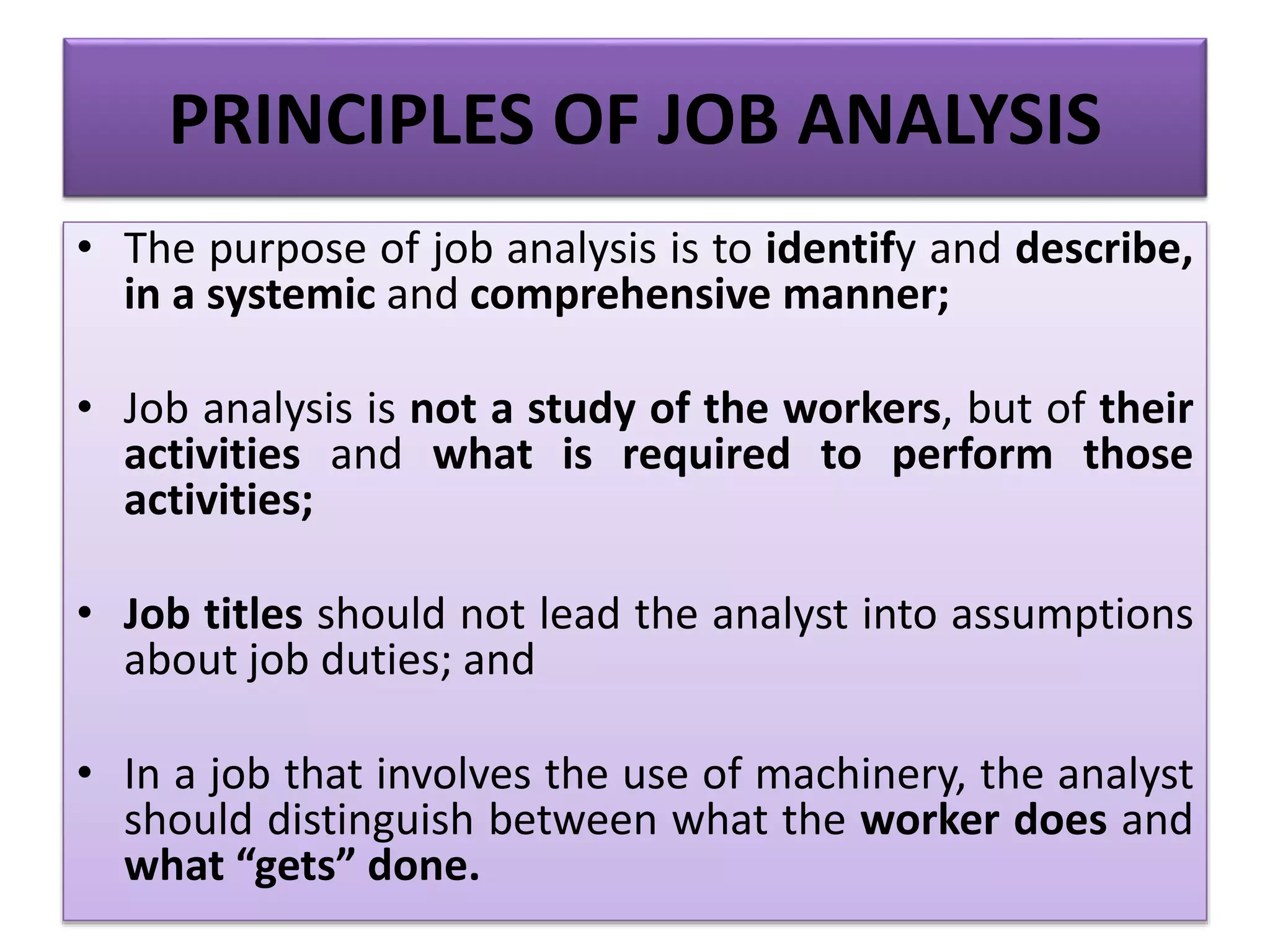 Job Analysis_Evaluation_Grading_Process and Tools | PPTX