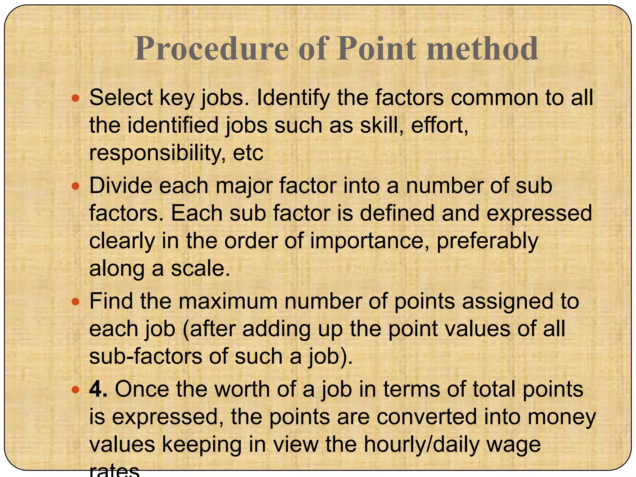 Job Evaluation | PPTX