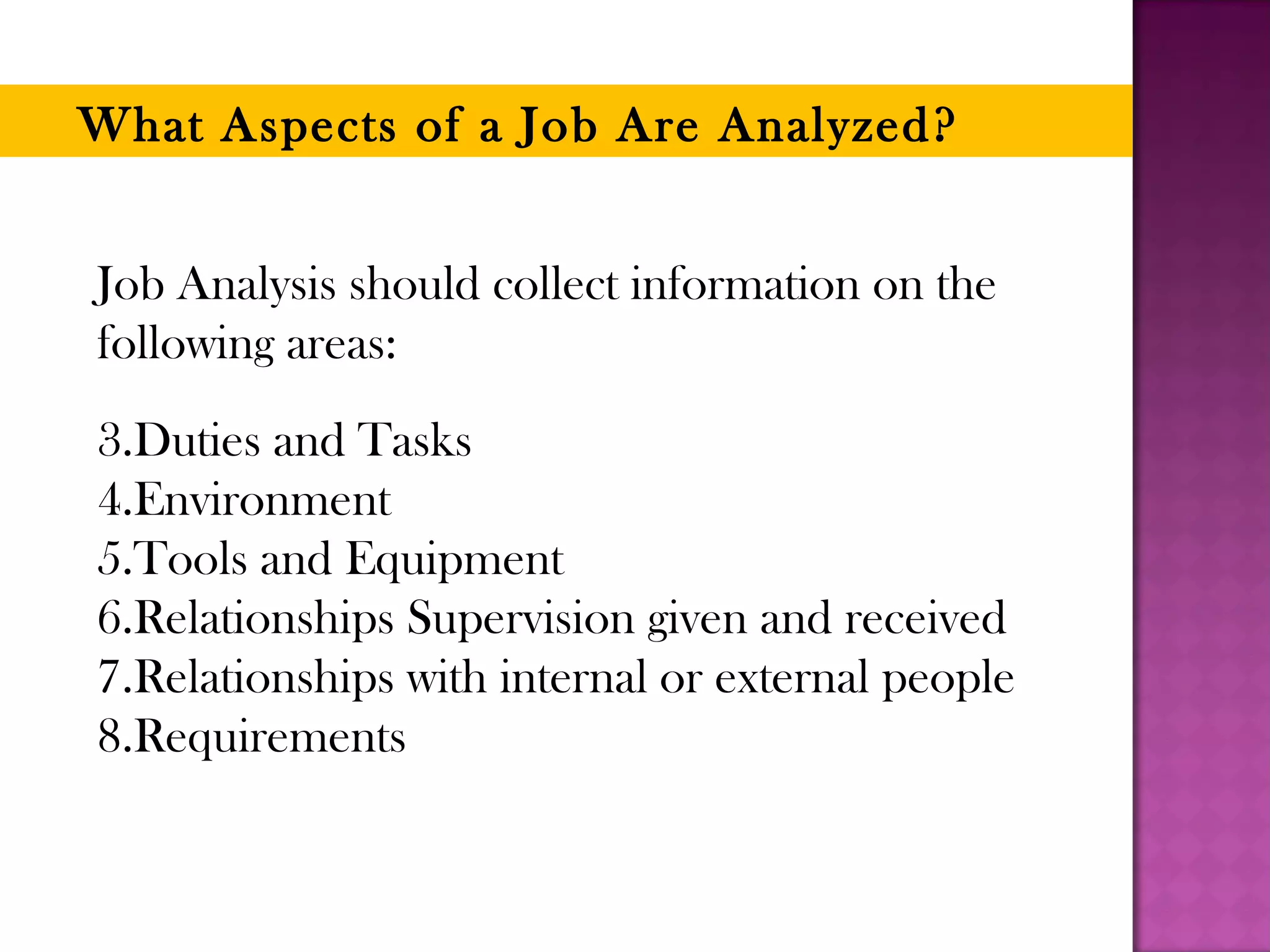 Job Analysis, Job Design and Job Acquisition | PPT