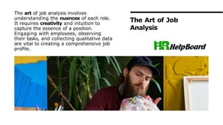 Job Analysis Meaning. How to Conduct a Job Analysis | PPT