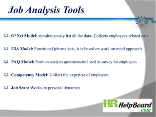 What is Job Analysis meaning in HRM? | PPTX | Human Resources | Business