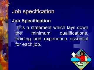 Job analysis | PPT | Resume Writing and Advice | Job Search