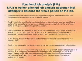 Job analysis powerpoint CHAPTER 6 ito ung report nmin | PPTX