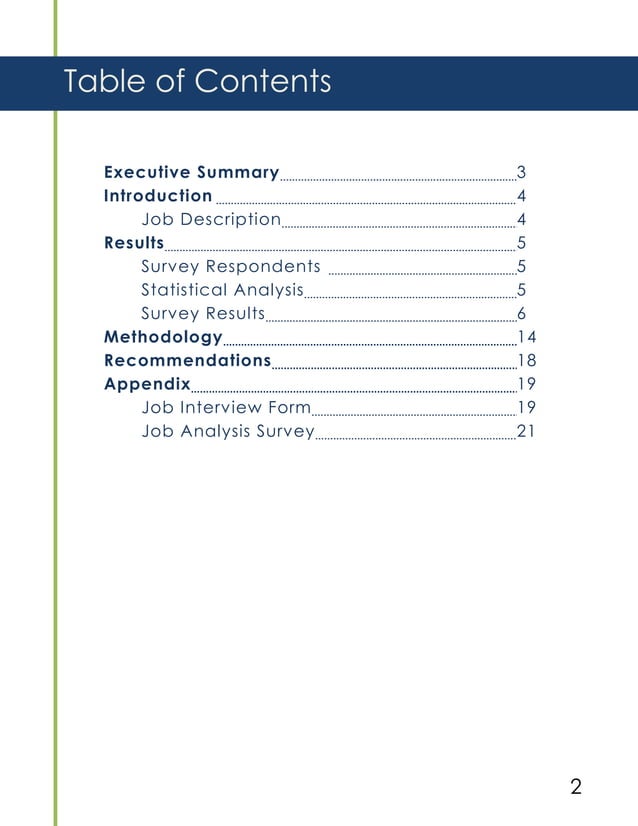 Job Analysis Project | PDF | Resume Writing and Advice | Job Search