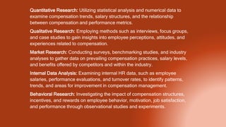 Job Analysis, Research Method and Behavioral Method of Compensation Management.pptx