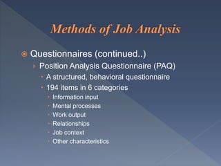 Job analysis seminarfinal | PPT