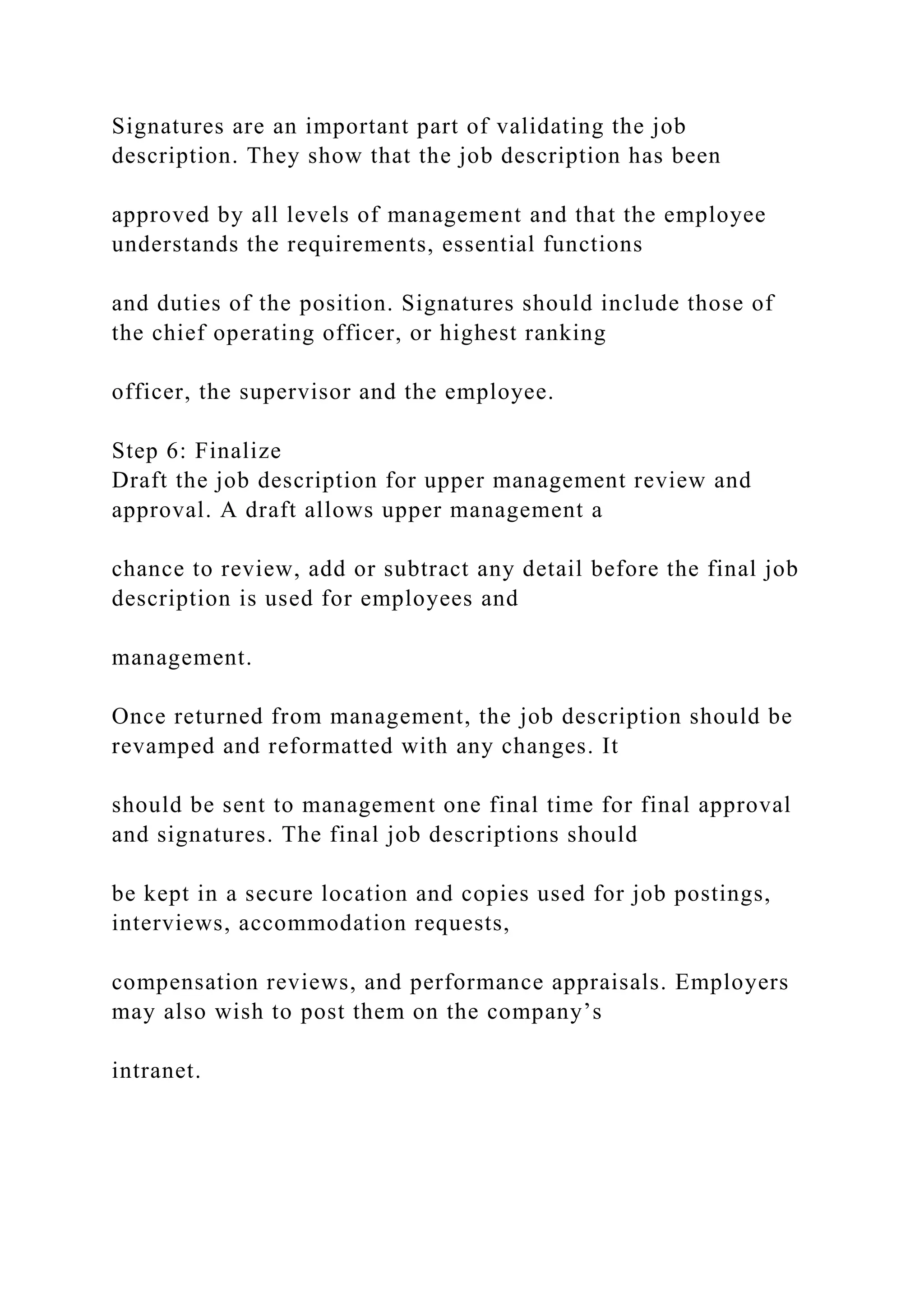 Job Analysis Template #1 Your Position Title ________.docx