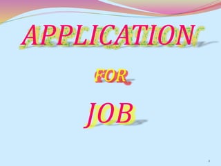 Job Application..pptx