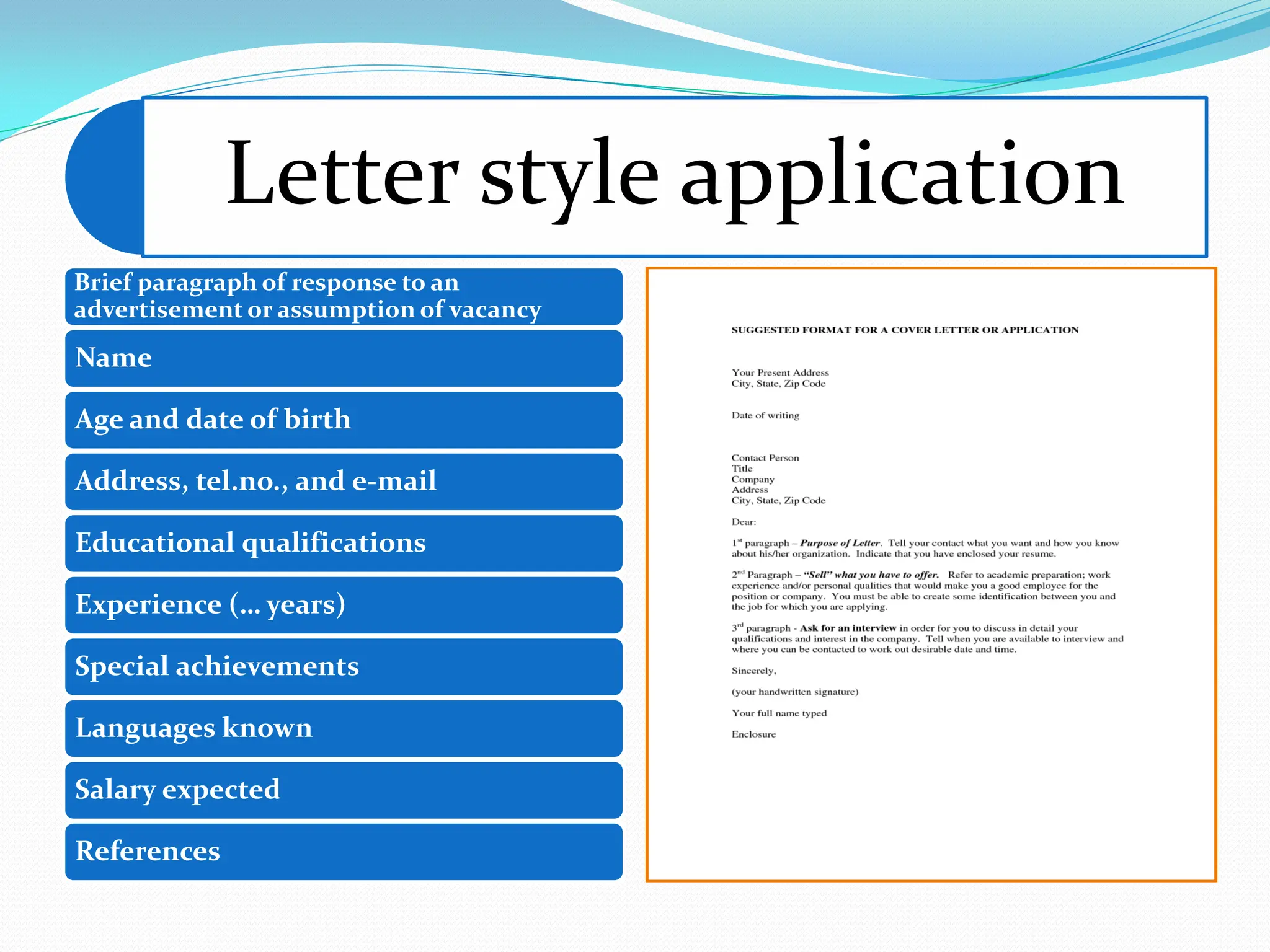 PowerPoint Presentation about Job_Application | PDF