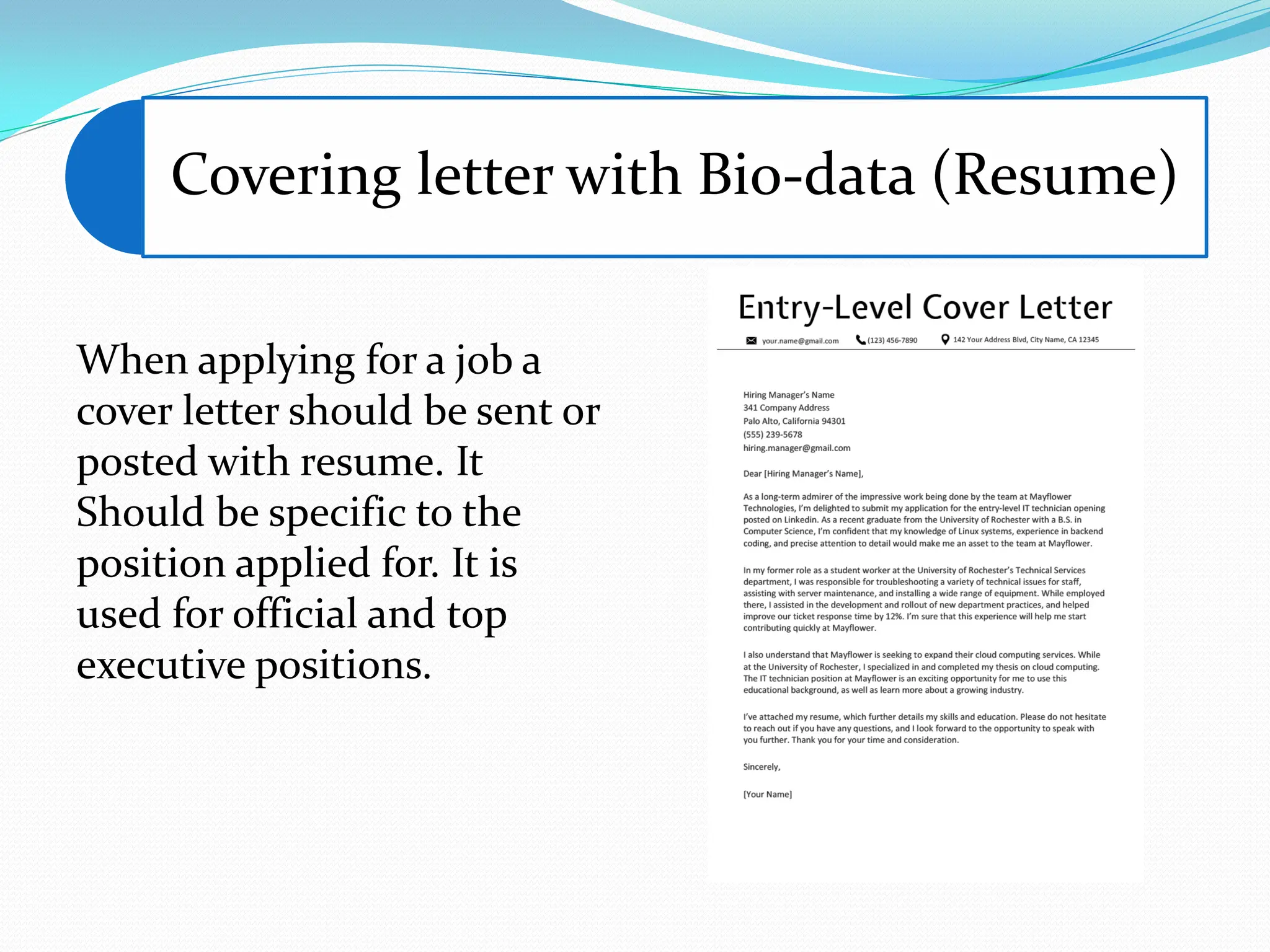 PowerPoint Presentation about Job_Application | PDF