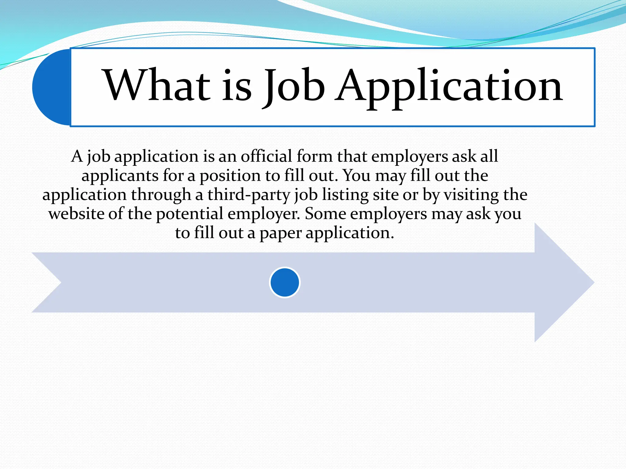 PowerPoint Presentation about Job_Application | PDF