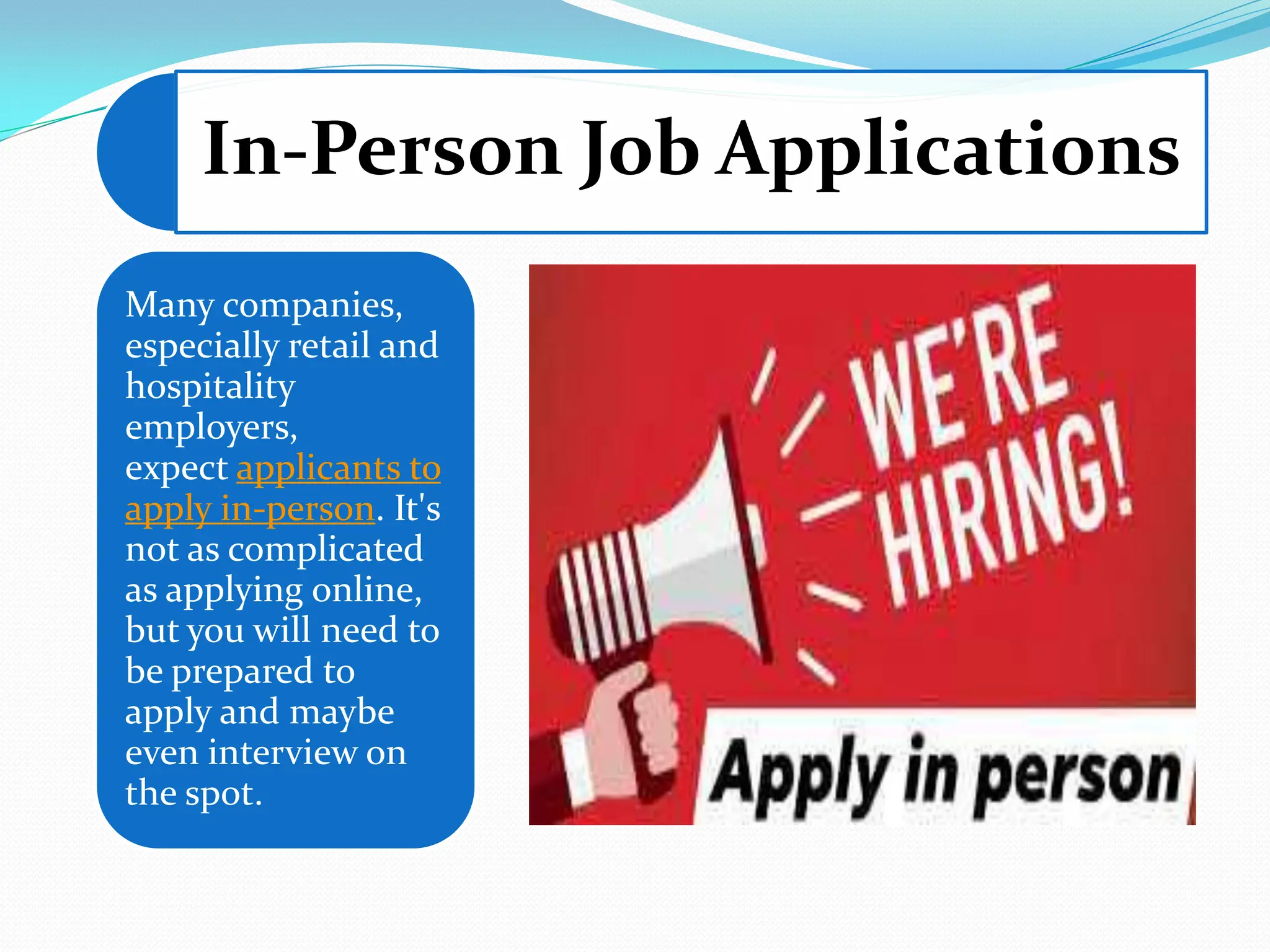 PowerPoint Presentation about Job_Application | PDF
