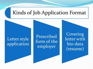 PowerPoint Presentation about Job_Application | PDF