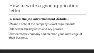 JOB APPLICATION. pressentahtionpptx.pptx