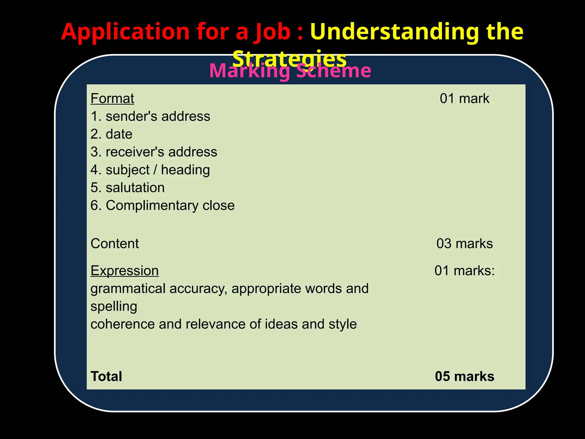 Job Applications for students and. .pptx