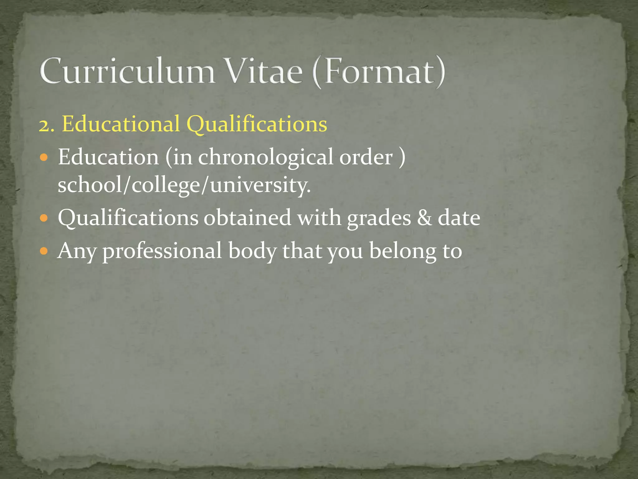 Job application and cv writing | PPTX