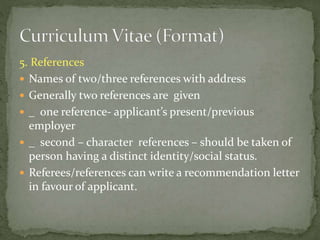 Job application and cv writing | PPTX