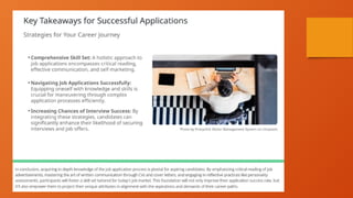 Understanding Cover Letter skills and Knowledge | PPT