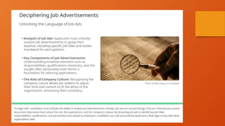 Understanding Cover Letter skills and Knowledge | PPT