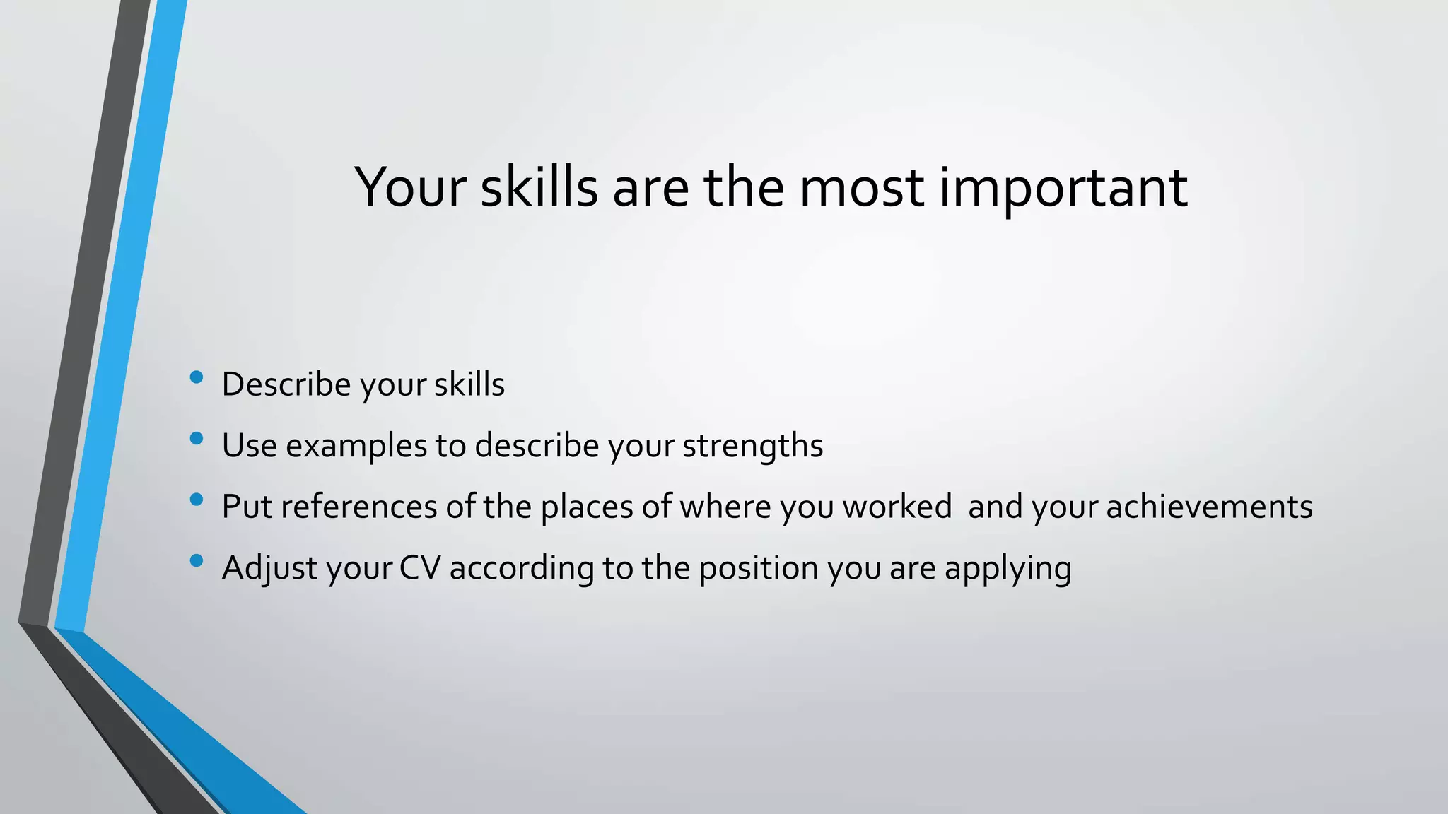 Job applications | PPT