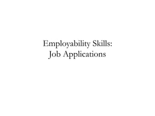 Job application sample | PPTX | Crime & Harmful Acts to Individuals ...