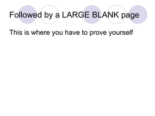 Job Applications – Supporting Statement Uk | PPT