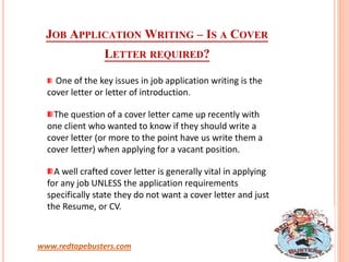The Importance Of A Cover Letter Job Application Writing Importance